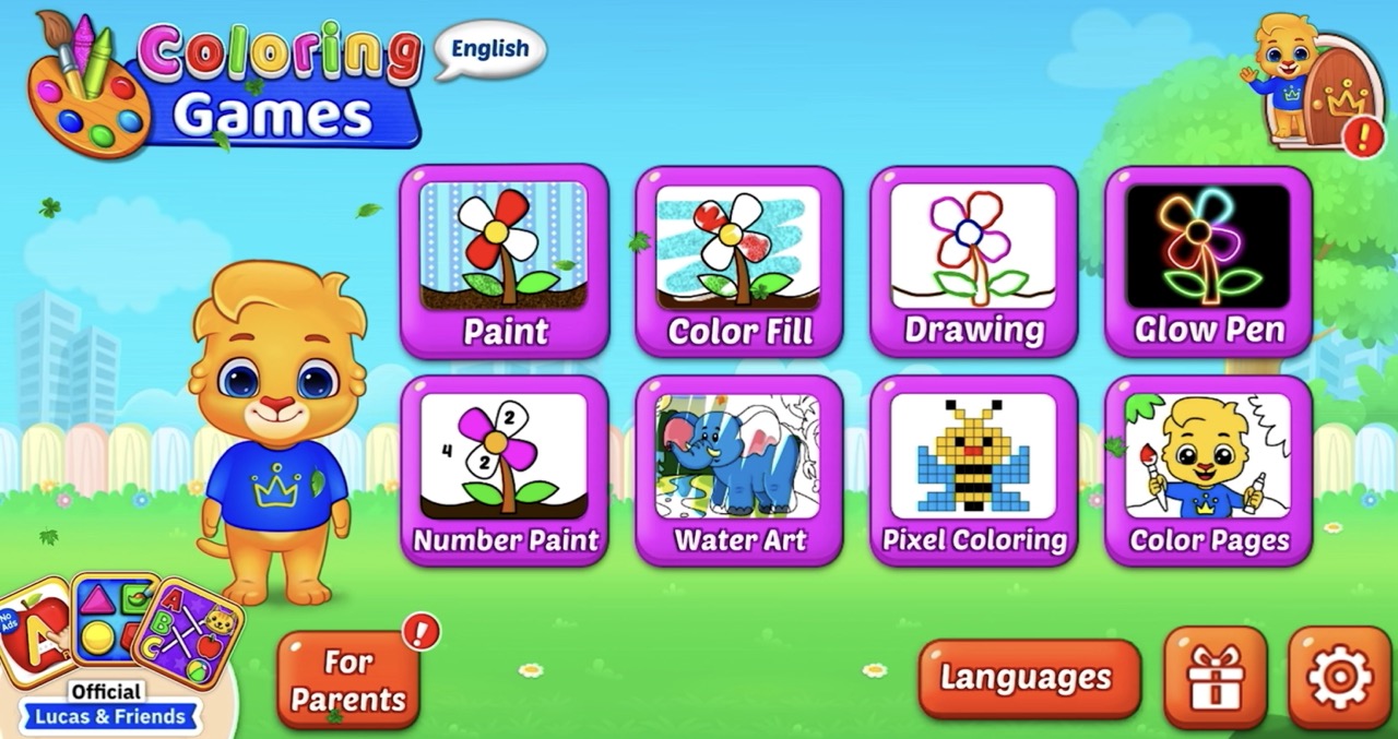 Play Coloring Games - ApSeed